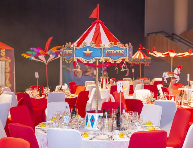 Circus Theme Big Top Table Centre - Eventologists
