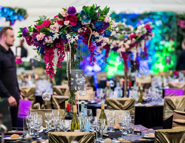 Enchanted Floral Canopy Table Centres - Eventologists