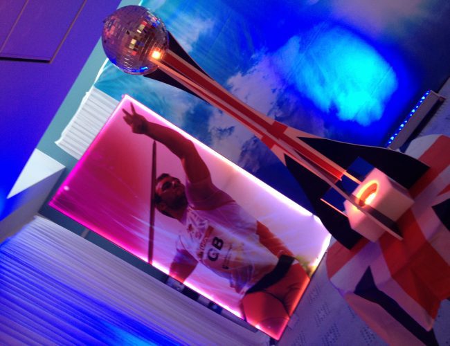 British Mirror Ball Table Centres - Eventologists