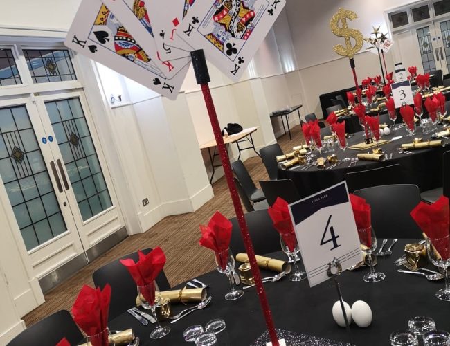 Playing Card Las Vegas Theme Table Centre - Eventologists