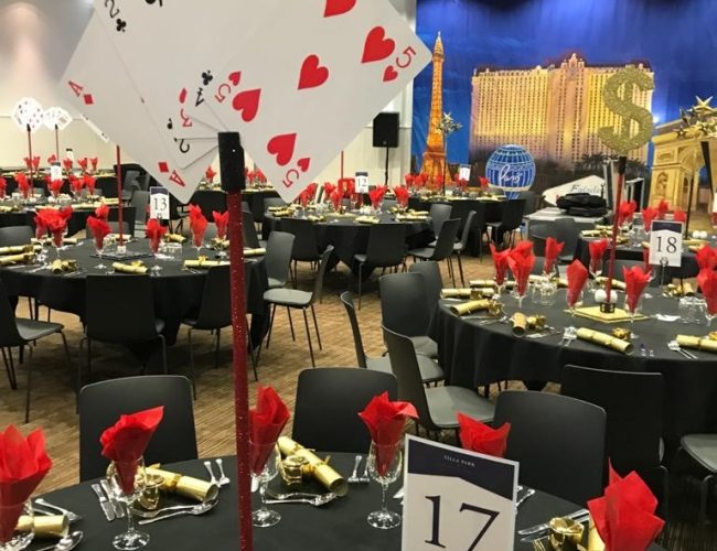 Playing Card Las Vegas Theme Table Centre - Eventologists