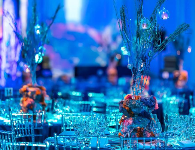 Underwater Theme Table Centres - Eventologists