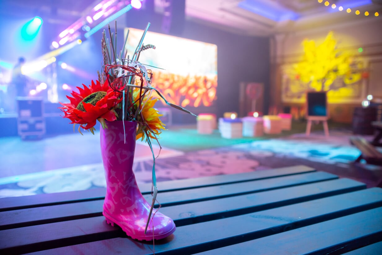 Festival Theme Table Centre - Eventologists