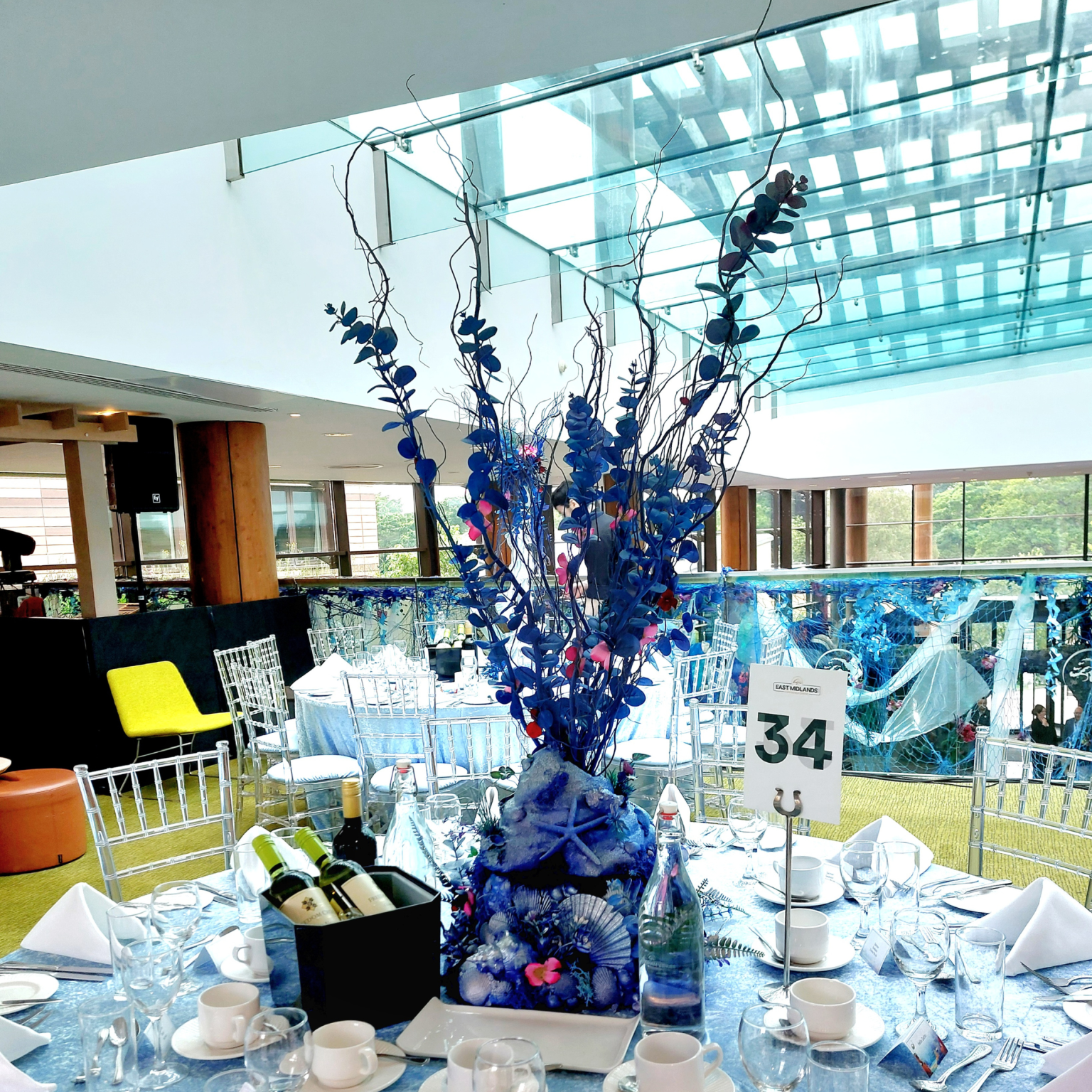 Underwater Theme Table Centres - Eventologists