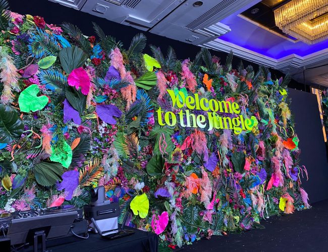 Neon Jungle Theme Event - Eventologists