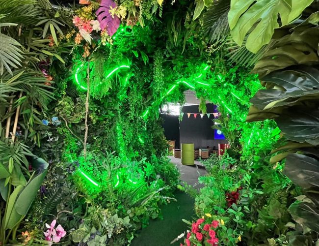 Neon Jungle Theme Event - Eventologists
