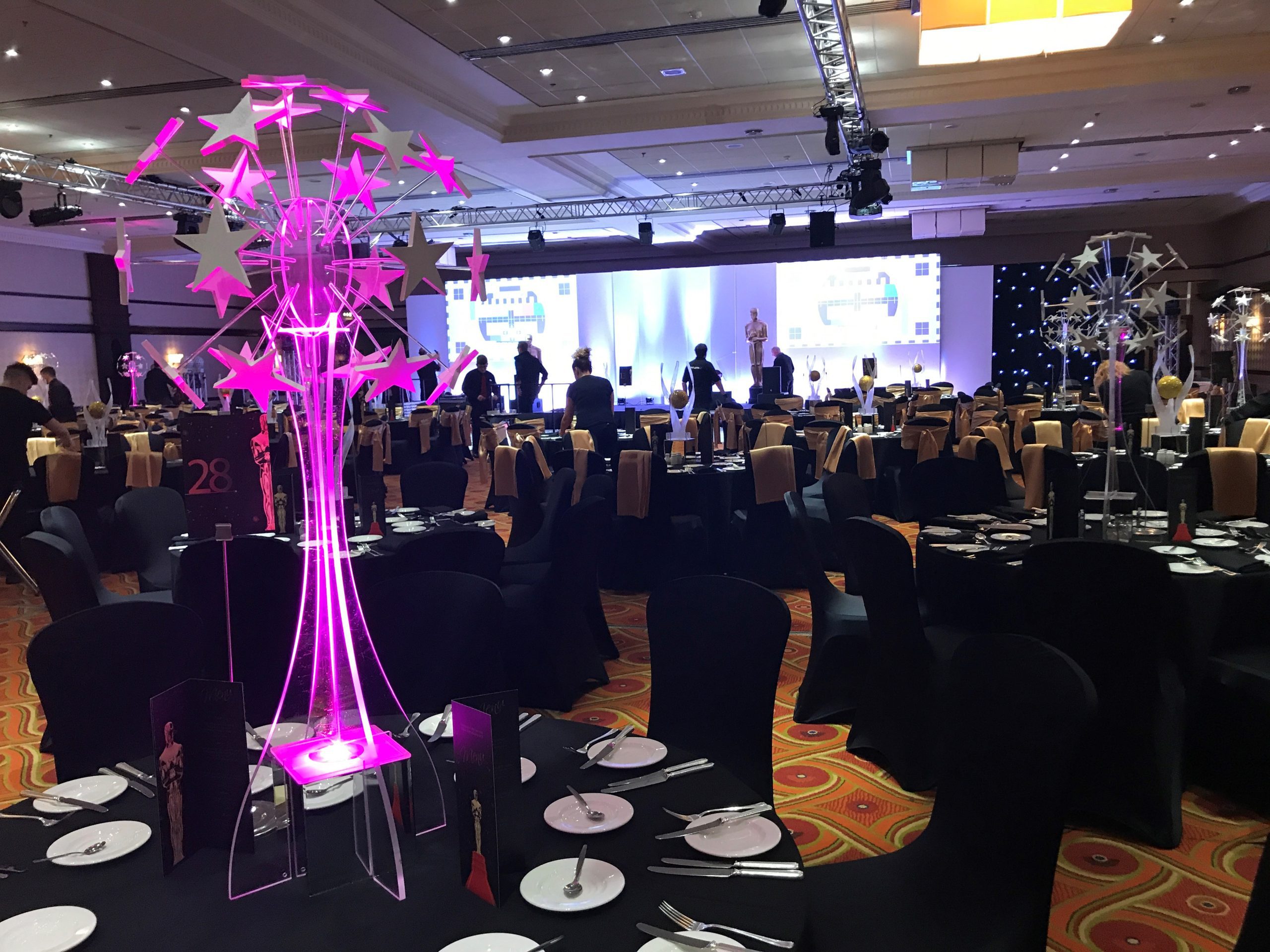 Starburst Table Centre - Eventologists