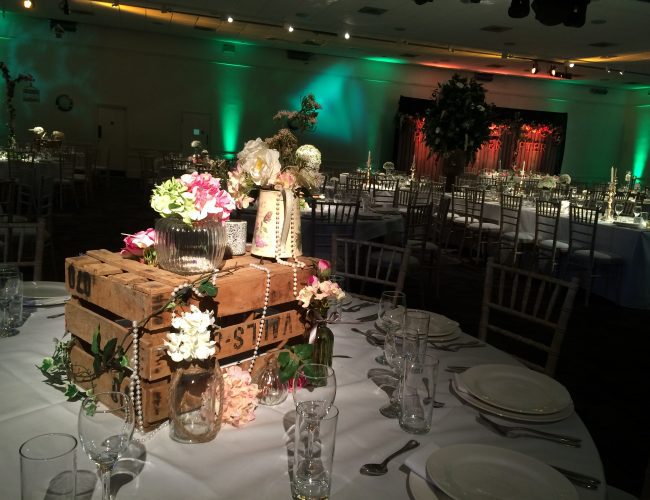 Rustic Vintage Table Centres - Eventologists