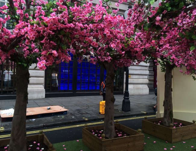 Artificial Brown Blossom Tree - Eventologists