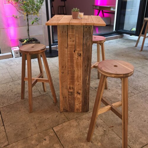 Pallet Stool Hire - Eventologists