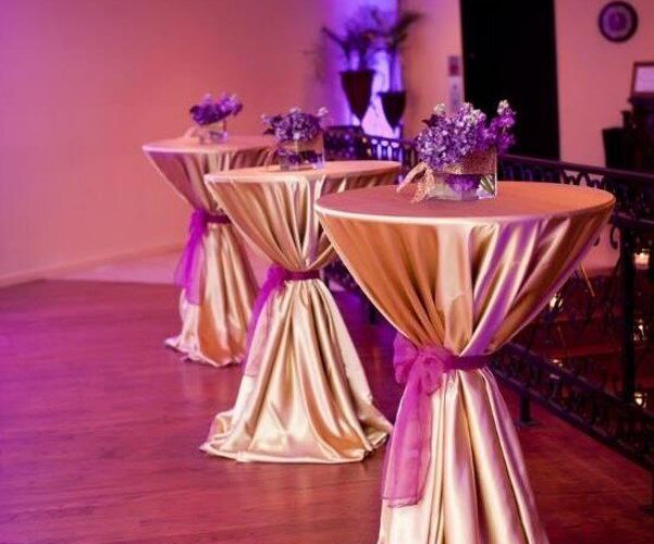 Poseur Table Hire - Eventologists