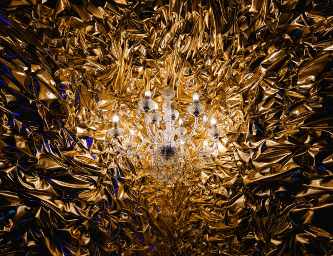 Glam Themed Backdrop - Eventologists